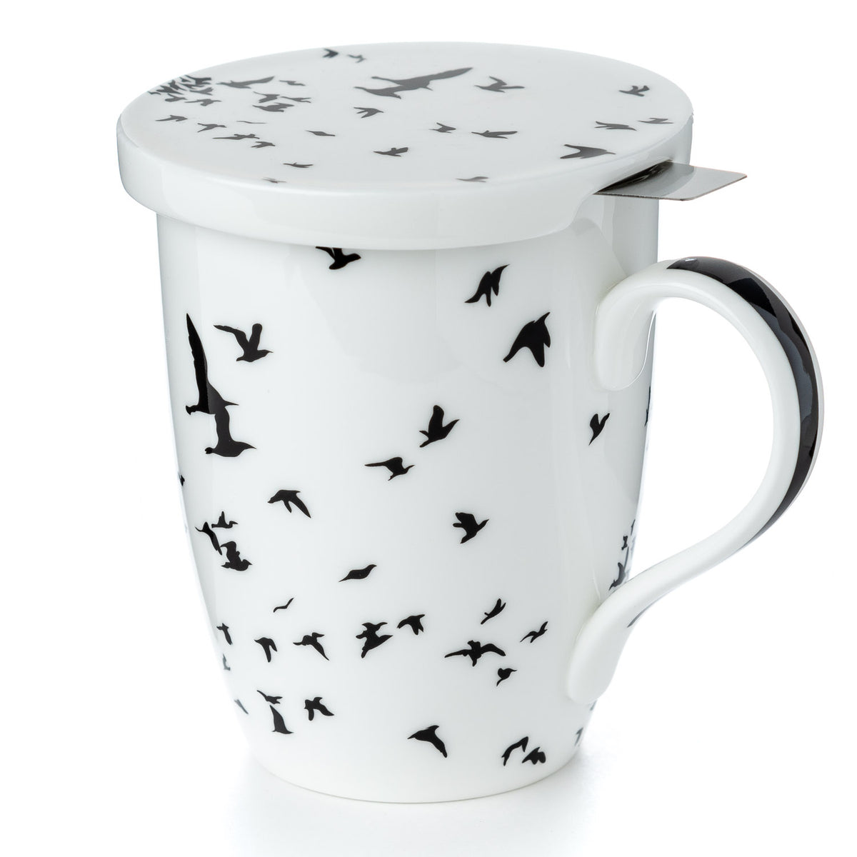 Bird Silhouette Tea Mug w/ Infuser and Lid | NEW FOR 2025 | McIntosh Shop