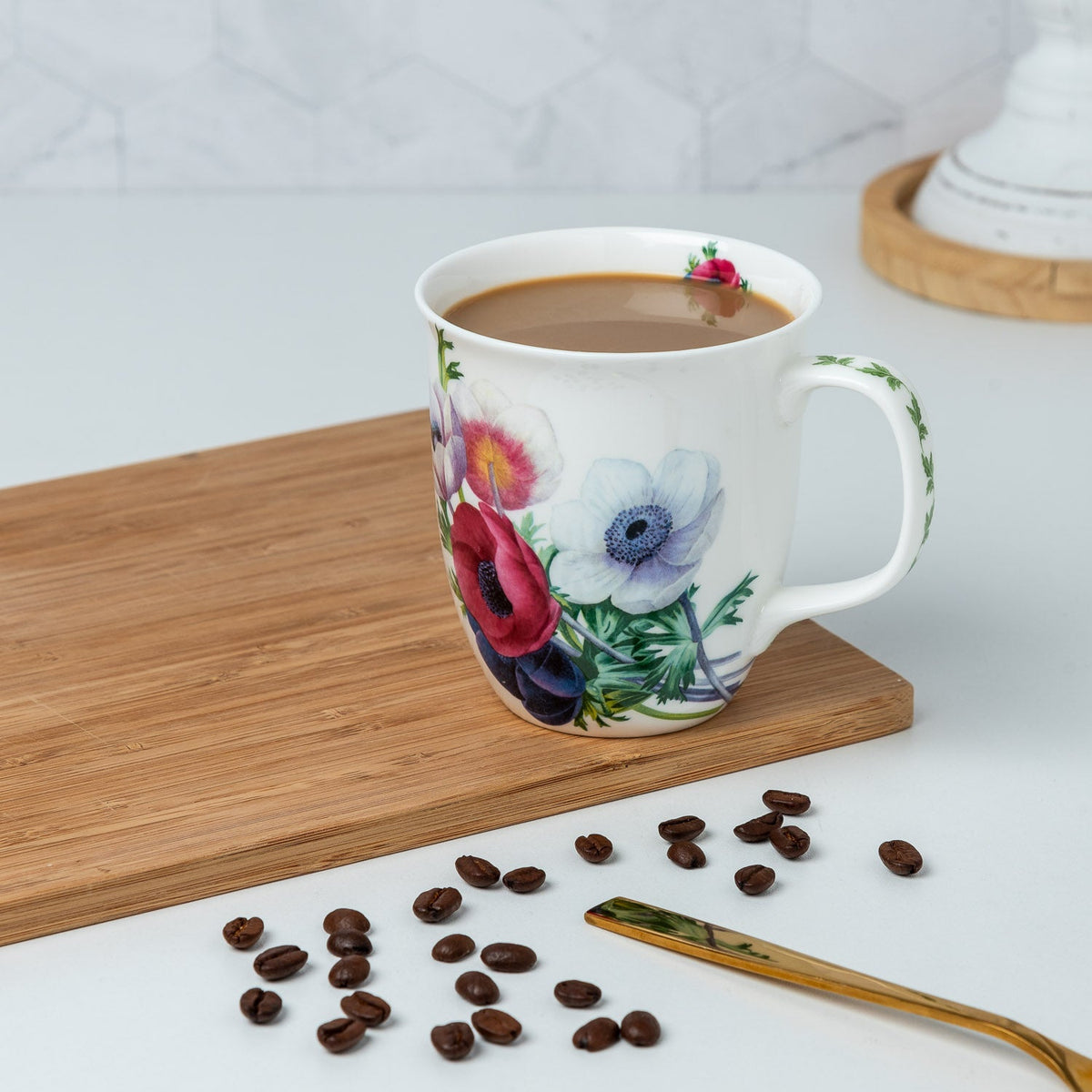Botanical Flowers Anemone Java Mug | McIntosh Shop