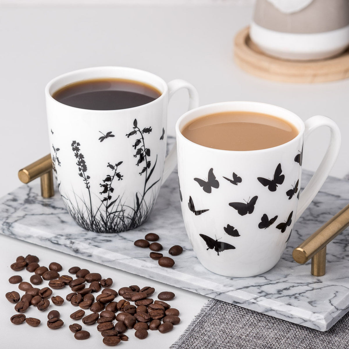 Meadow Silhouette Mug Pair | McIntosh Shop
