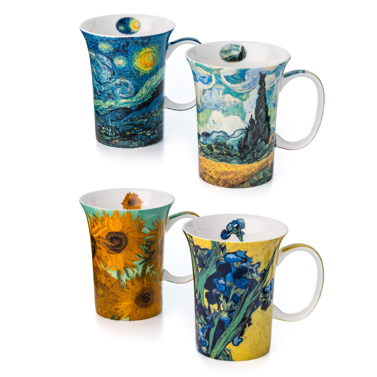 Van Gogh set of 4 Mugs | McIntosh Shop